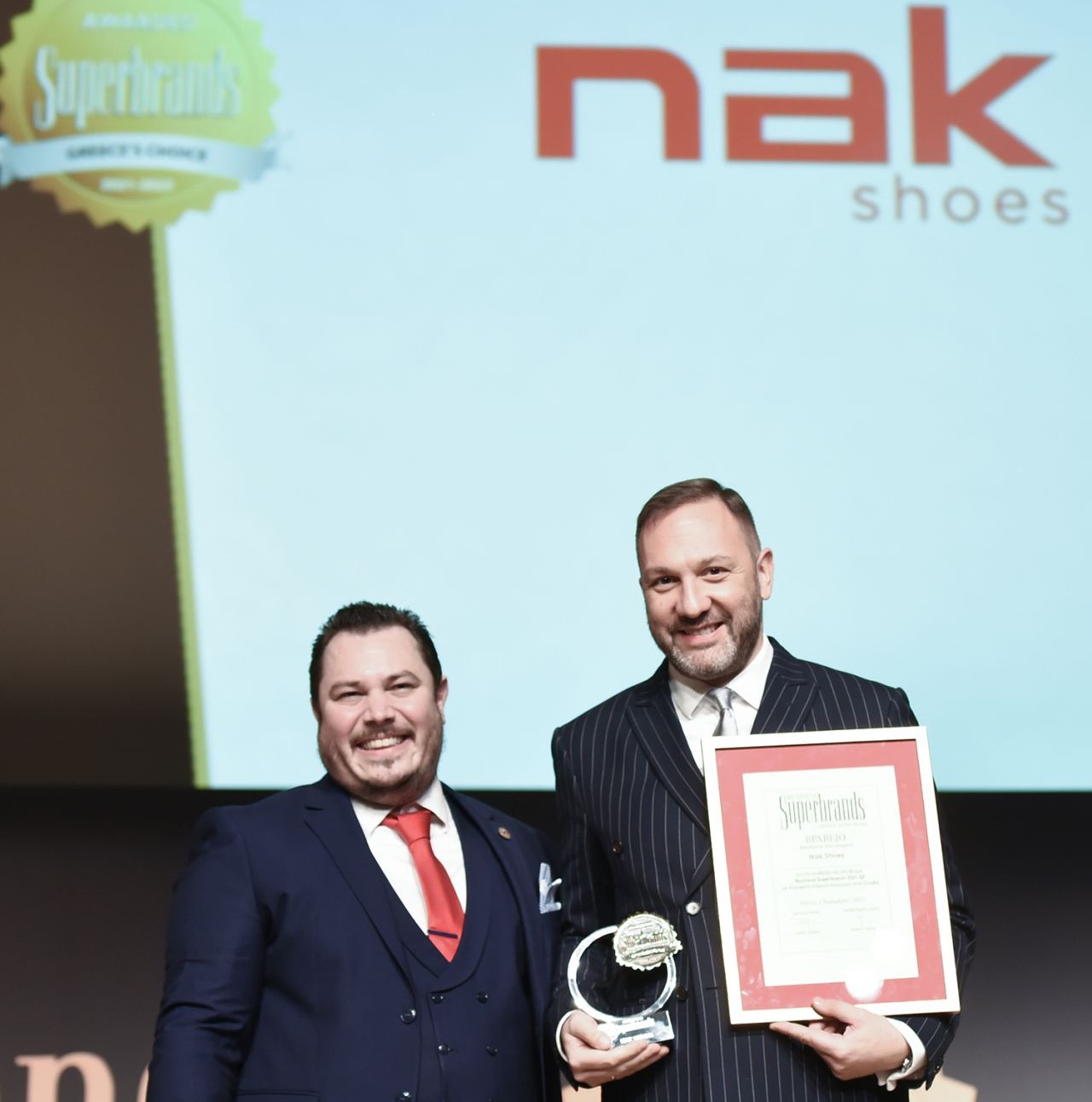 Η NAK SHOES βραβεύτηκε για 3η συνεχόμενη φορά στον διαγωνισμό Corporate ...