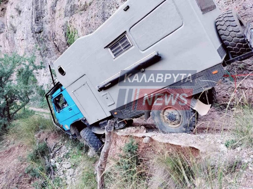 Καλάβρυτα: Το GPS τους έστειλε στον γκρεμό - Από θαύμα γλίτωσαν ...