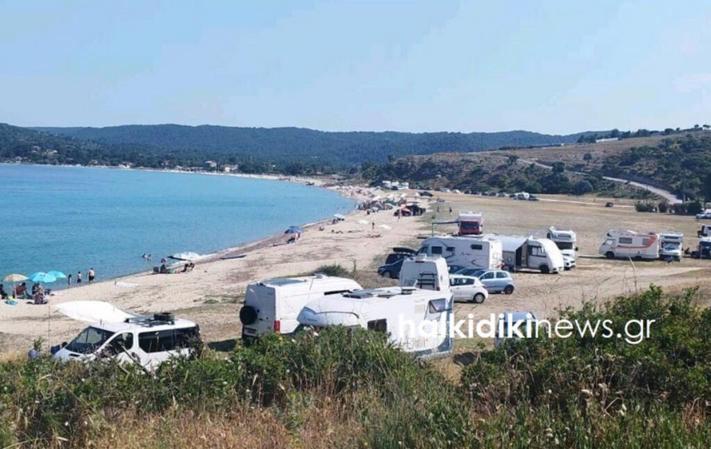 Χαλκιδική: Αντιδράσεις για το ελεύθερο κάμπινγκ στην Τρανή Αμμούδα ...