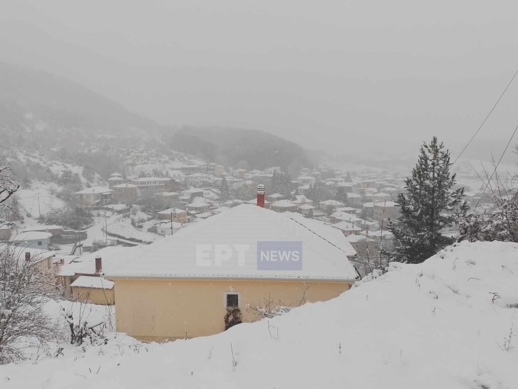 Κοζάνη: Εντυπωσιακές εικόνες από την χιονισμένη Βλάστη (ΦΩΤΟ) - The Opinion