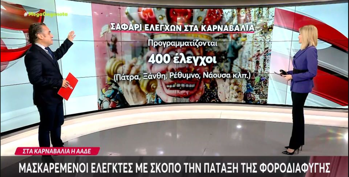 Μασκαρεμένοι ελεγκτές θα κάνουν «έφοδο» στα καρναβάλια (VIDEO) - The ...