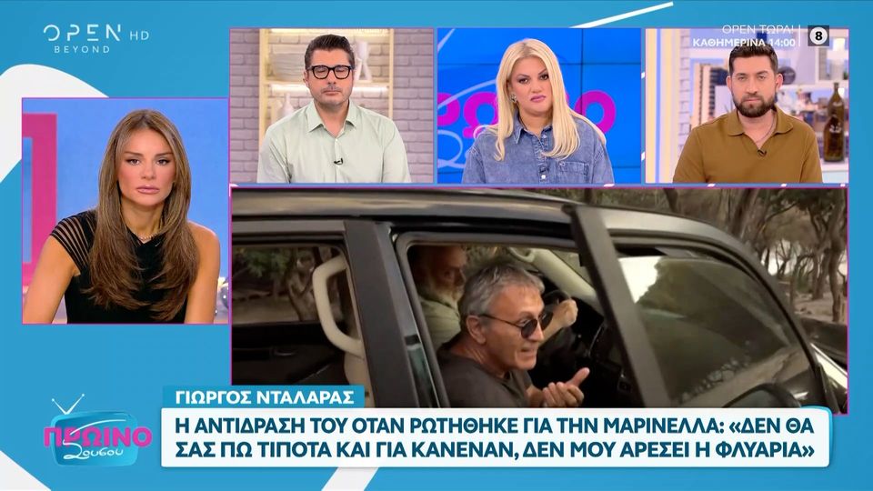 Γιώργος Νταλάρας vs Δημοσιογράφοι: «Κάτι δεν πάει καλά με τη σκέψη σας ...