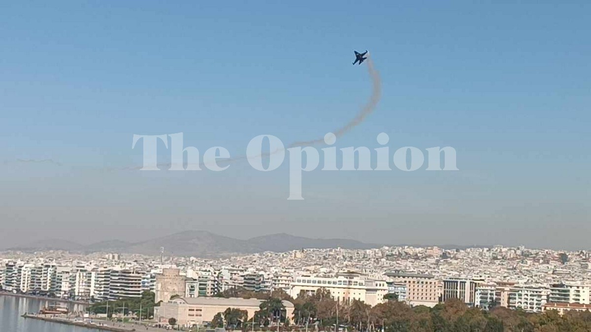 Θεσσαλονίκη: Εντυπωσιακή η δοκιμαστική πτήση του F-16 (ΦΩΤΟ+VIDEO ...