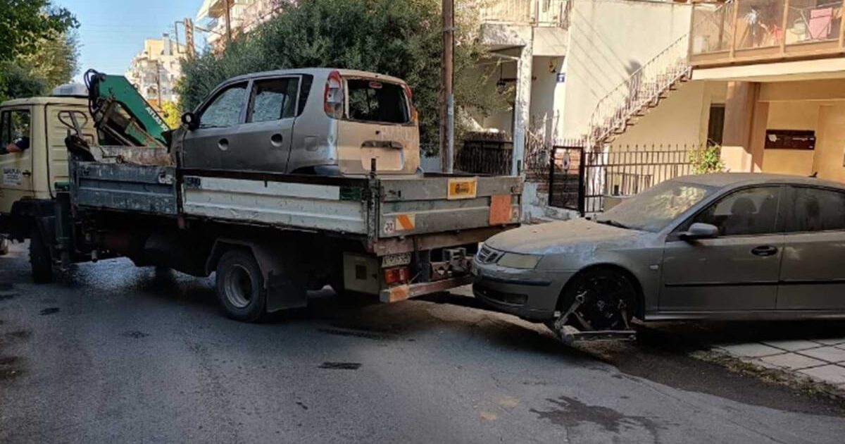 Καλαμαριά: Νέα δράση για την απομάκρυνση εγκαταλελειμμένων οχημάτων ...